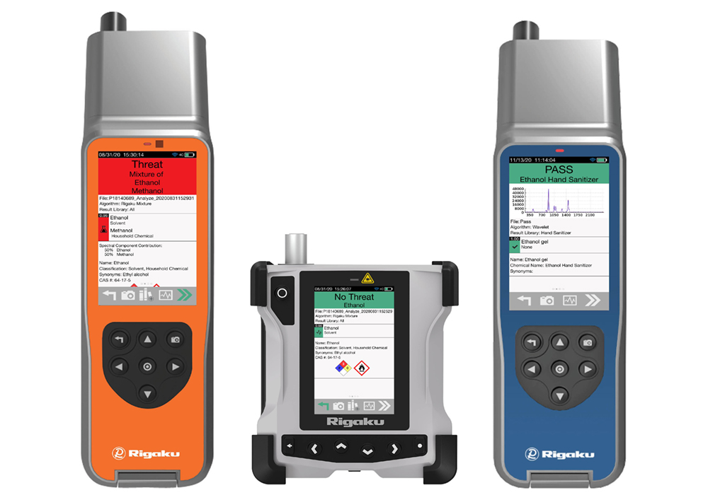 Analysis of hand sanitiser products using 1064 nm handheld Raman ...